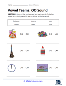 Vowel Teams Worksheets | Phonics Skills - 15 Worksheets.com