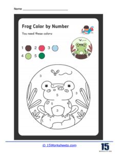 Color By Number Worksheets - 15 Worksheets.com