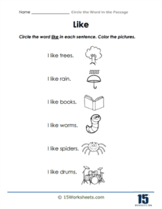 Circle the Word Worksheets - 15 Worksheets.com