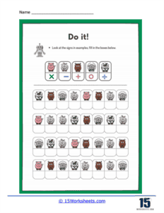 Visual Discrimination Worksheets | Spot Differences - 15 Worksheets.com