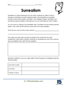 Surrealism Worksheets - 15 Worksheets.com