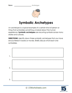 Archetype Worksheets | Literary Device - 15 Worksheets.com