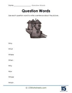 Question Words Worksheets | Usage & Formation Practice - 15 Worksheets.com