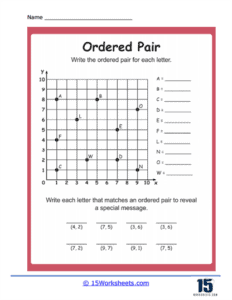 Ordered Pairs Worksheets | Graphing Collection - 15 Worksheets.com
