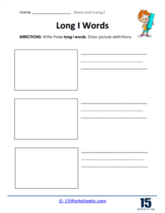 Short and Long I Worksheets | Sound Practice - 15 Worksheets.com