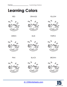 Learning Colors Worksheets - 15 Worksheets.com