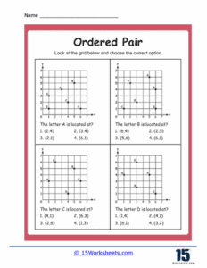 Ordered Pairs Worksheets | Graphing Collection - 15 Worksheets.com