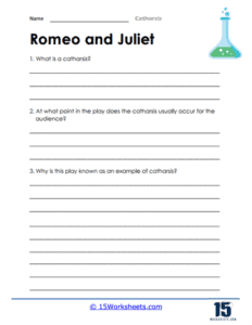 Catharsis Worksheets - 15 Worksheets.com