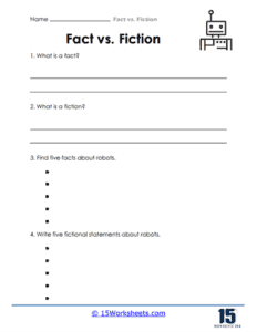 Fact or Fiction Worksheets - 15 Worksheets.com