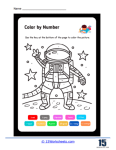Color By Number Worksheets - 15 Worksheets.com