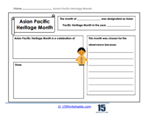 Asian Pacific Heritage Month Worksheets | Cultural Awareness - 15 ...