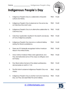 Indigenous People's Day Worksheets | Ancestral Heritage Activities - 15 ...