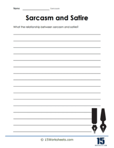 Sarcasm Worksheets - 15 Worksheets.com