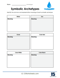 Archetype Worksheets | Literary Device - 15 Worksheets.com