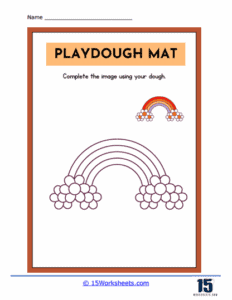 Printable Playdough Mats - 15 Worksheets.com