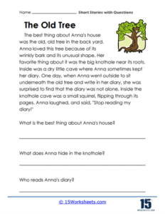 Short Stories with Questions Worksheets | Critical Reading - 15 ...
