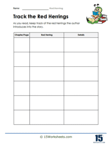 Red Herring Worksheets - 15 Worksheets.com