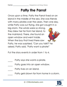 Story Sequencing Worksheets - 15 Worksheets.com