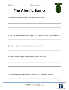 World War 2 Worksheets | Allied vs Axis Collection - 15 Worksheets.com