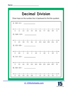 Decimal Division Worksheets - 15 Worksheets.com
