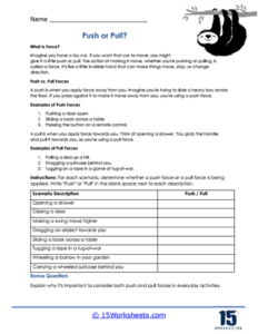 Forces and Motion Worksheets - 15 Worksheets.com