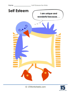 Self Esteem Worksheets | Personal Skills - 15 Worksheets.com