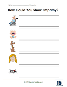 Empathy Worksheets - 15 Worksheets.com