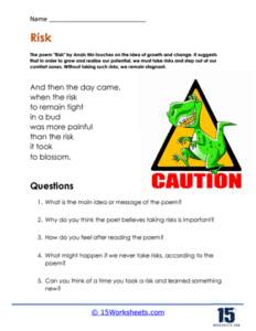 Poetry Comprehension Worksheets | Reading Skills - 15 Worksheets.com