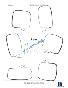 Self Esteem Worksheets | Personal Skills - 15 Worksheets.com