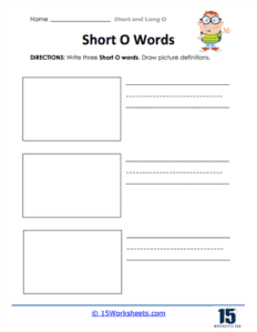 Short and Long O Worksheets - 15 Worksheets.com