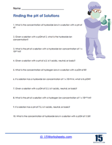 Acids and Bases Worksheets - 15 Worksheets.com