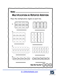 Multiplication As Repeated Addition Worksheets - 15 Worksheets.com