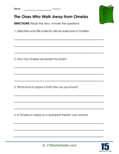 Utopia Worksheets - 15 Worksheets.com