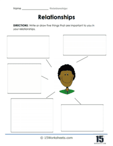 Relationships Worksheets | Personal Skills - 15 Worksheets.com