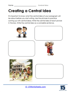 Central Ideas Worksheets - 15 Worksheets.com