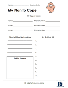Coping Skills Worksheets - 15 Worksheets.com