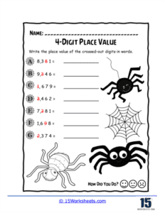 4-Digit Place Value Worksheets - 15 Worksheets.com