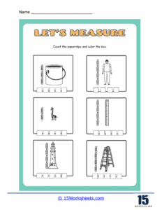 Measuring With Paper Clips Worksheets - 15 Worksheets.com