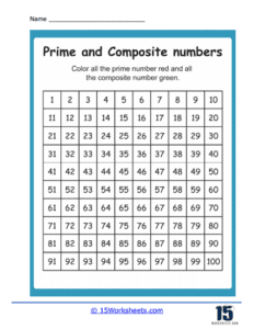 Prime and Composite Numbers Worksheets - 15 Worksheets.com