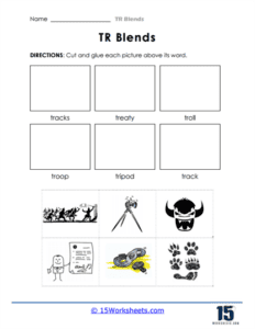 Tr Blends Worksheets - 15 Worksheets.com