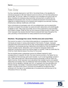 April Everyday Edits Worksheets | Bloom into Better - 15 Worksheets.com