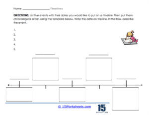 Timelines Worksheets - 15 Worksheets.com