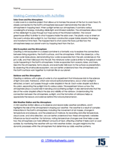 Earth's Atmosphere Worksheets - 15 Worksheets.com