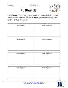 Pl Blends Worksheets - 15 Worksheets.com