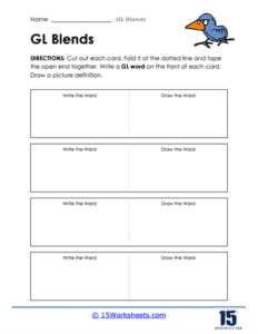 Gl Blends Worksheets - 15 Worksheets.com