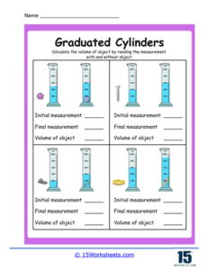 Graduated Cylinders Worksheets - 15 Worksheets.com
