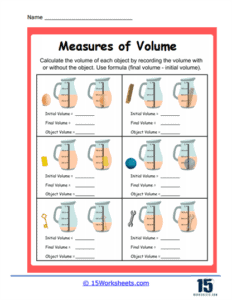 Measures of Volume Worksheets - 15 Worksheets.com