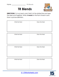 Tr Blends Worksheets - 15 Worksheets.com