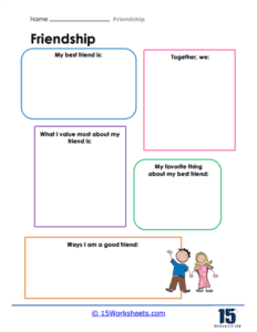 Friendship Worksheets | Building Trust and Respect - 15 Worksheets.com