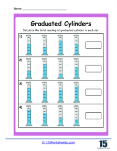 Graduated Cylinders Worksheets - 15 Worksheets.com